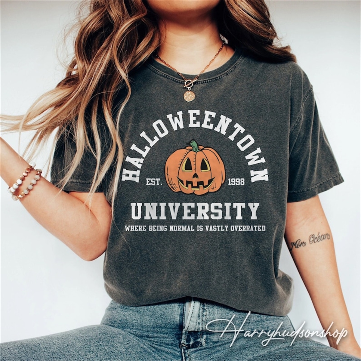 Vintage Halloweentown University Est 1998 Comfort Colors Shi | Inspire ...