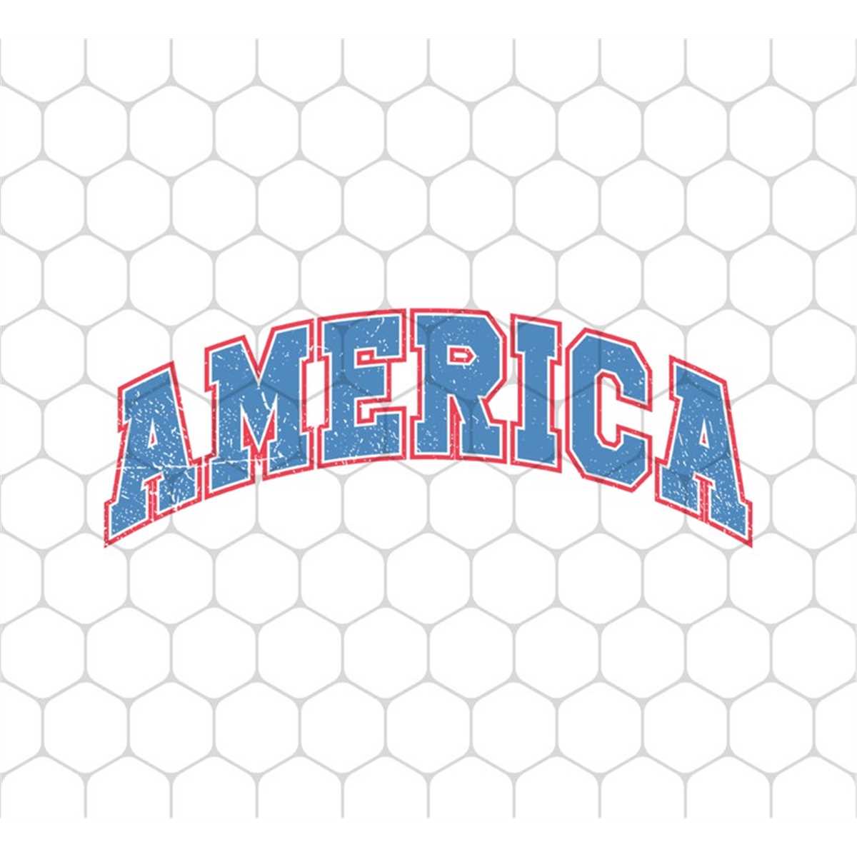 America Text Png, American Patriotic Png, 4th July Retro Png | Inspire ...
