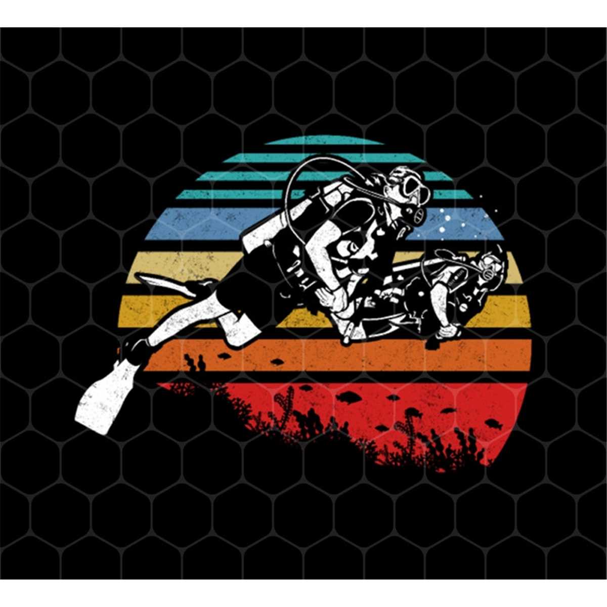 Diving Retro Png, Vintage Diving Png, Instructor Hobby Png, | Inspire ...
