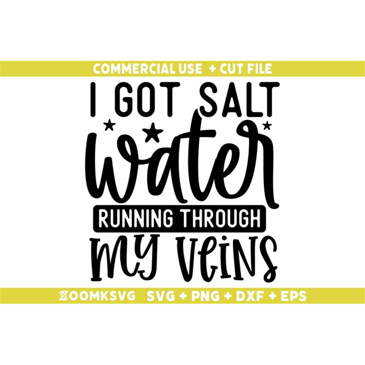 I got salt water running through my veins Svg, Summer Png, F - Inspire ...