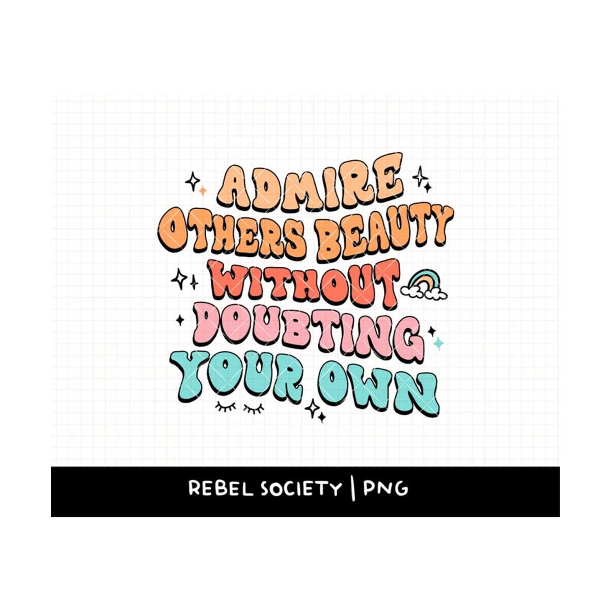 Body Positive PNG Trendy PNG, Admire Others Beauty Without D | Inspire ...