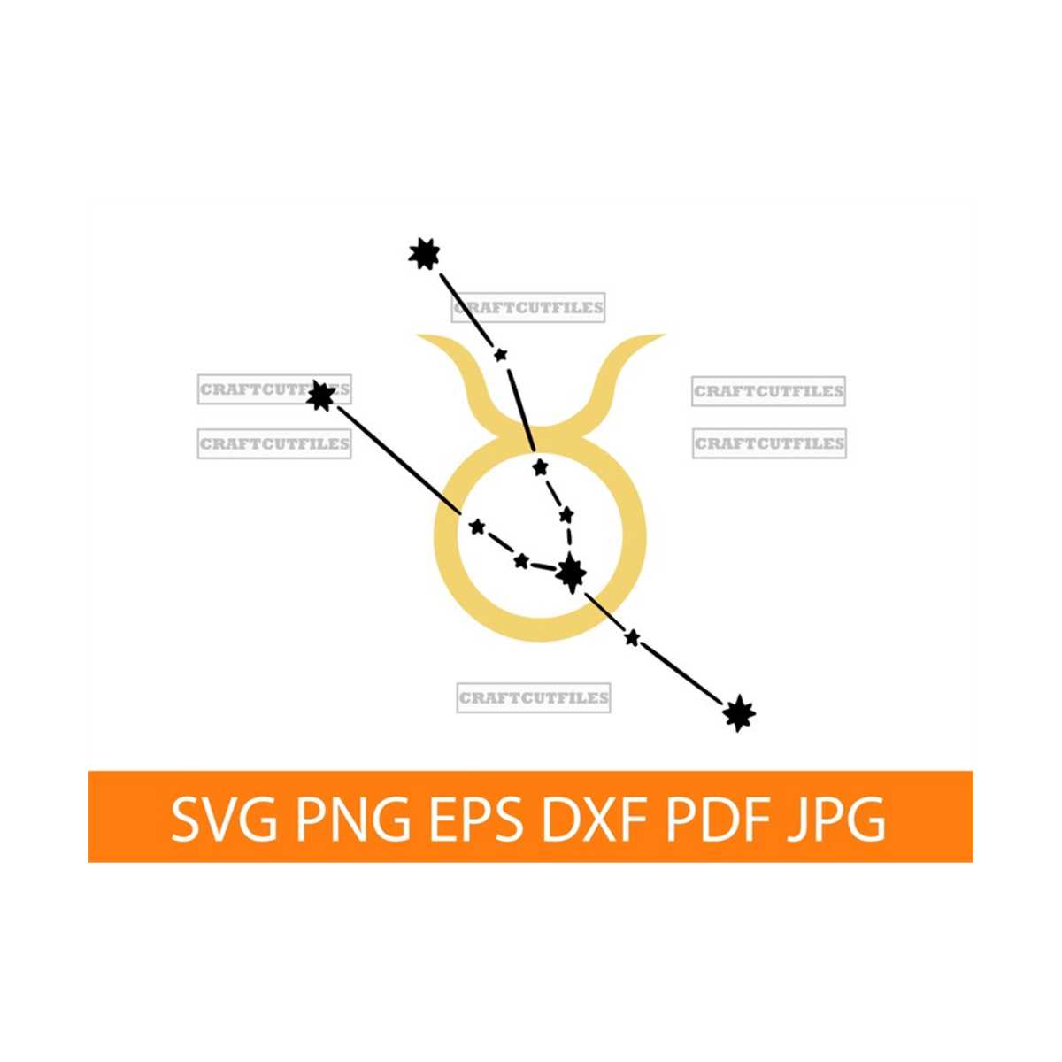 Taurus SVG, Constellations Svg, Zodiac Sign Svg, Horoscope S - Inspire ...
