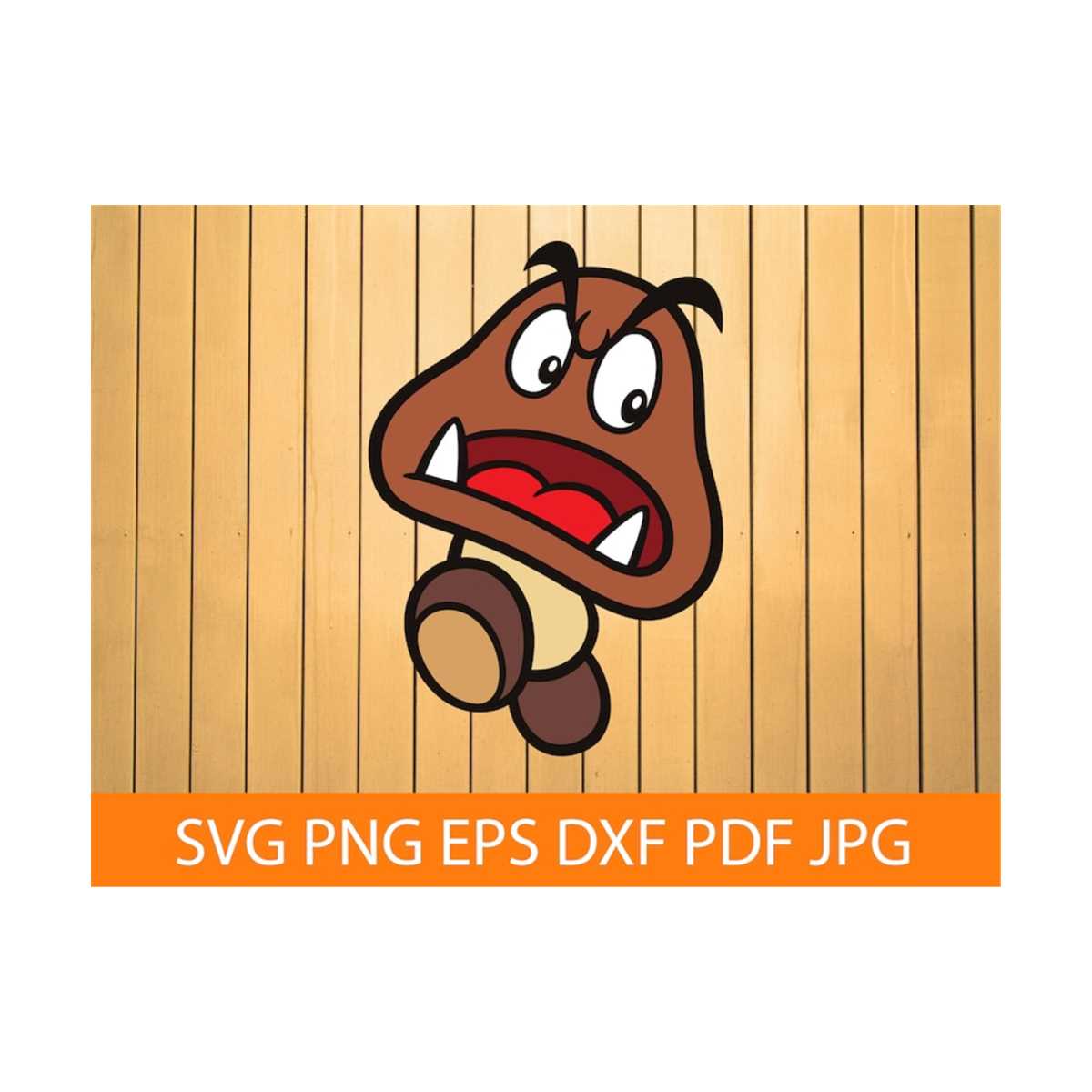 Goomba 2 SVG PNG PDF | Inspire Uplift