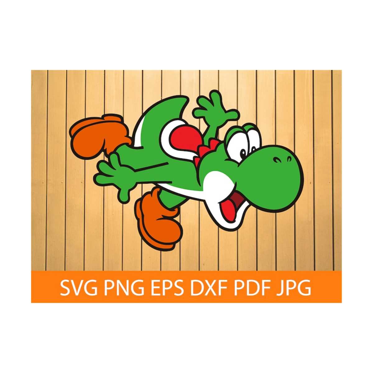 Yoshi 2 SVG PNG PDF Dxf | Inspire Uplift