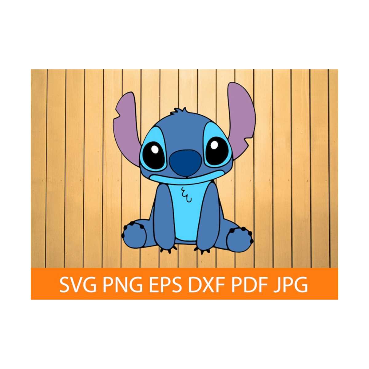 Stitch 2 SVG PNG DXF, Stitch Clipart, Stitch Files For Cricu | Inspire ...