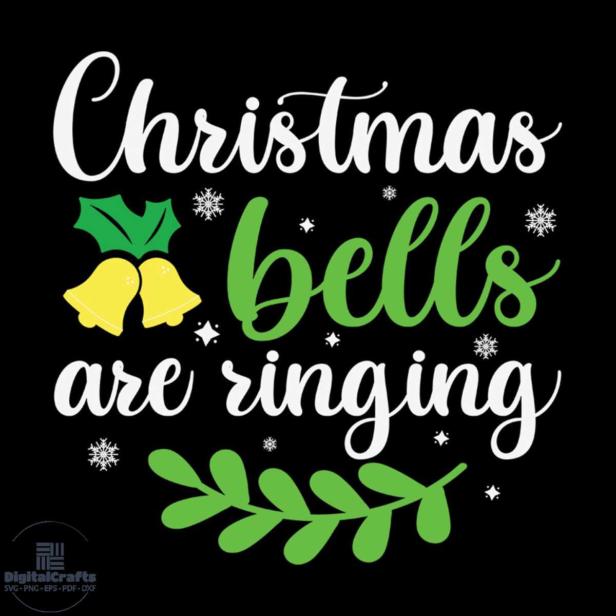 Christmas Bells Are Ringing Svg, Christmas Svg, Bells Are Ri | Inspire ...