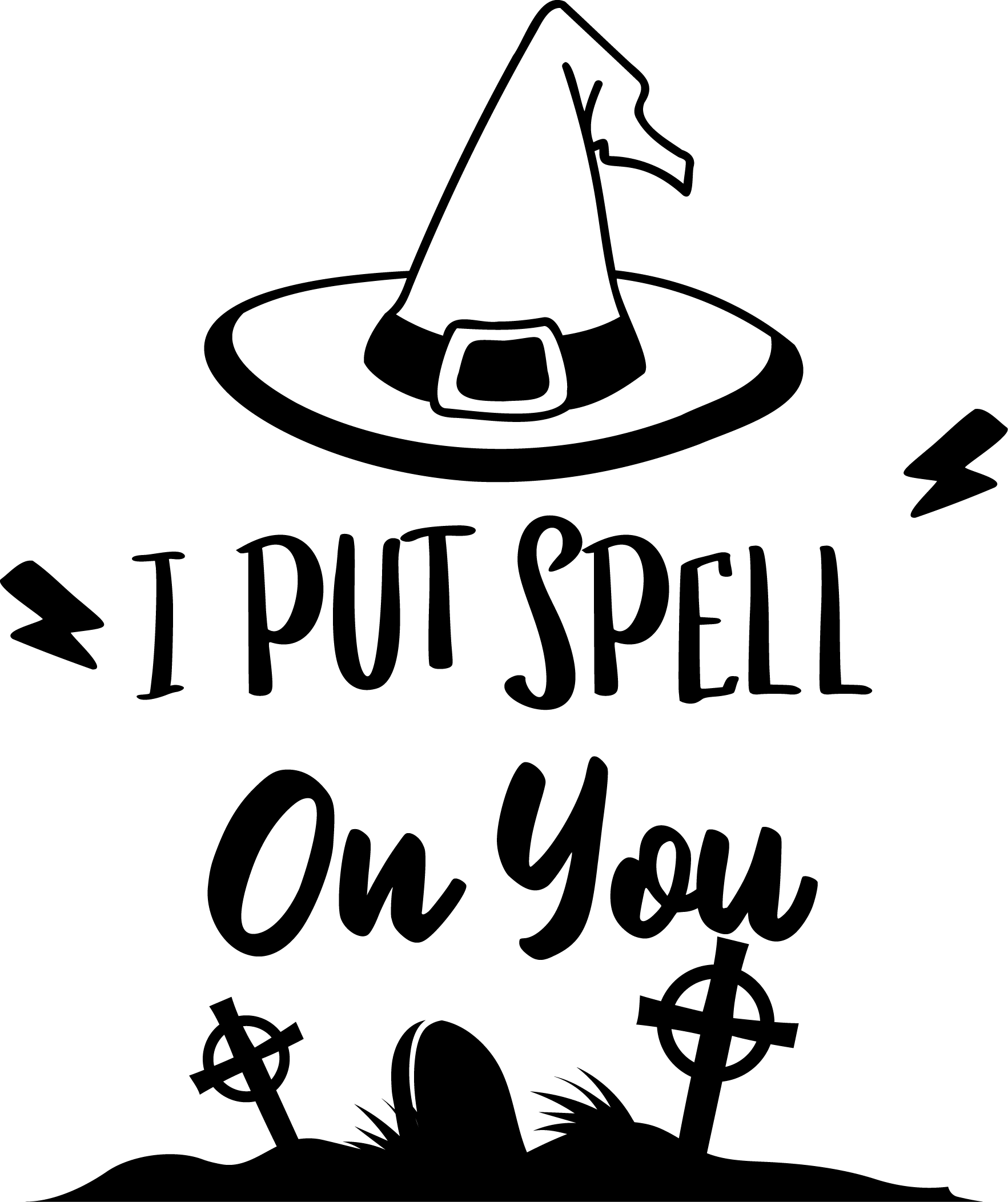 I put spell on you Png, Halloween Png, Hocus pocus Png, Happ | Inspire ...