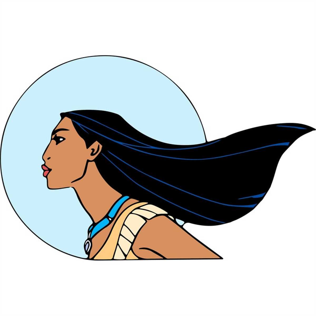QualityPerfectionUS Digital Download - Pocahontas - PNG, SVG - Inspire ...