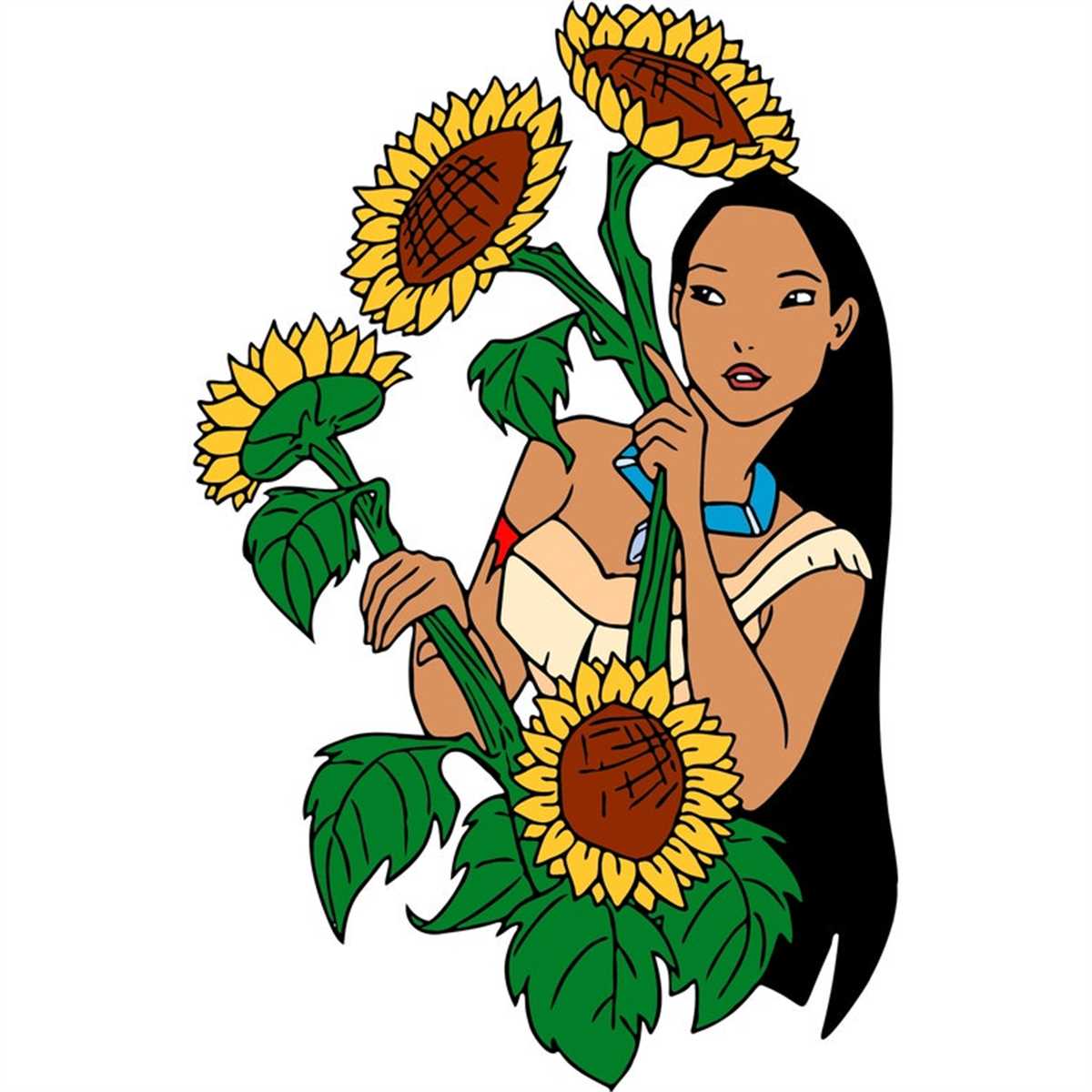 QualityPerfectionUS Digital Download - Pocahontas - PNG, SVG - Inspire ...