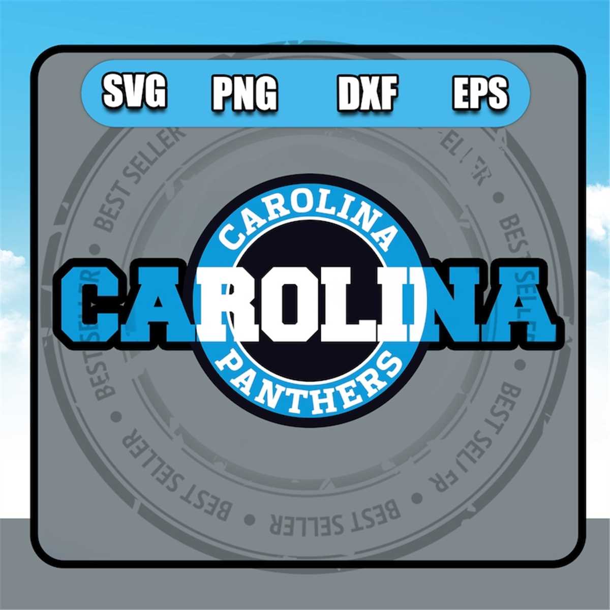 Carolina Pantherss SVG Vector File, Football Team Svg, Panth | Inspire ...