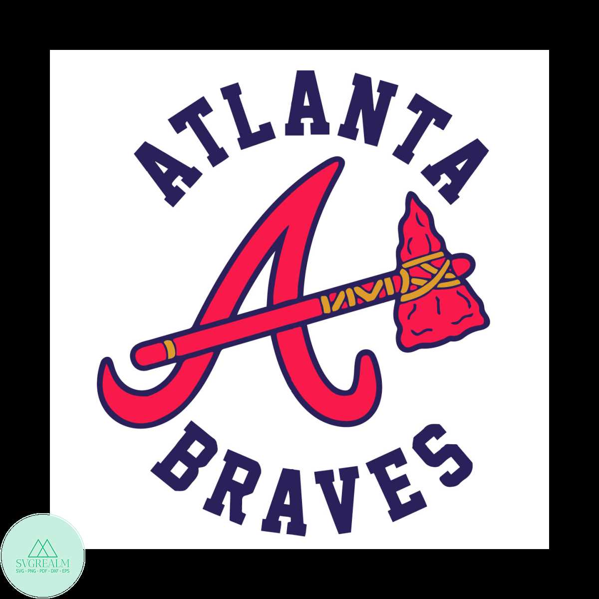 Printable Atlanta Braves Logo