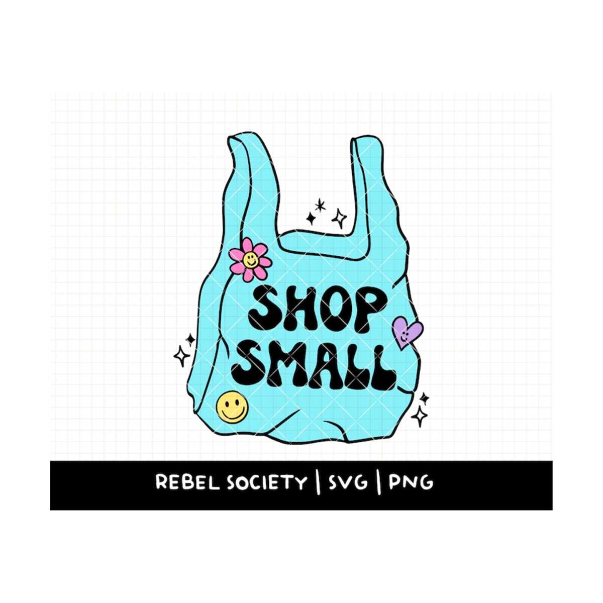 Shop Small SVG Small Business Badass Minimalist Trendy Small | Inspire ...