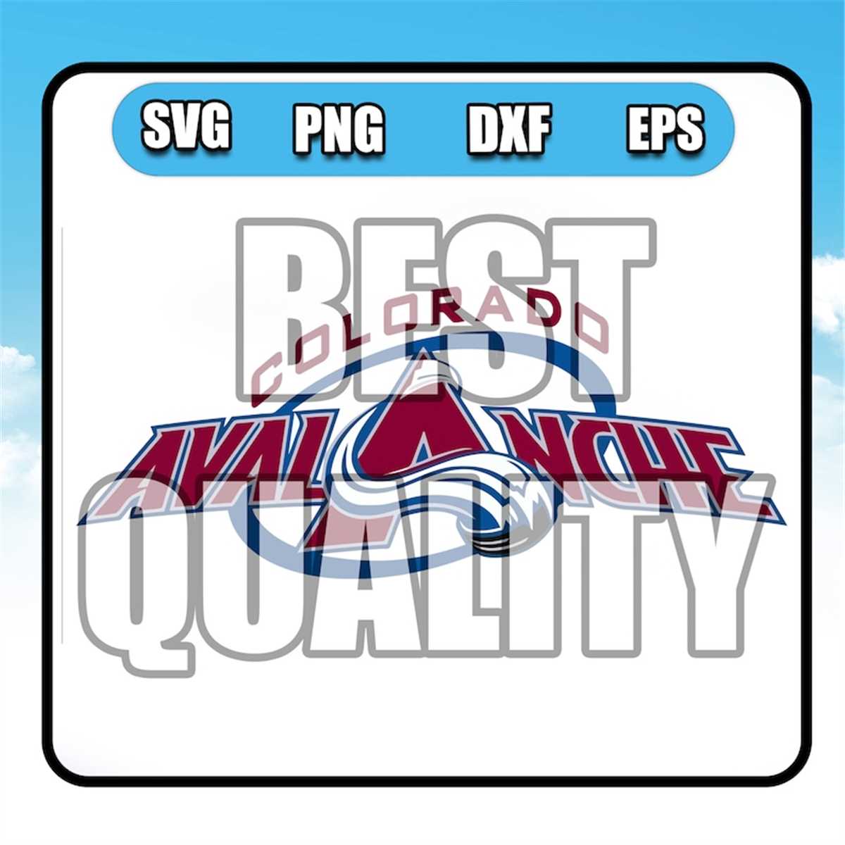Colorado Avalanchee SVG PNG, svg Sports files, Svg For Cricu | Inspire ...