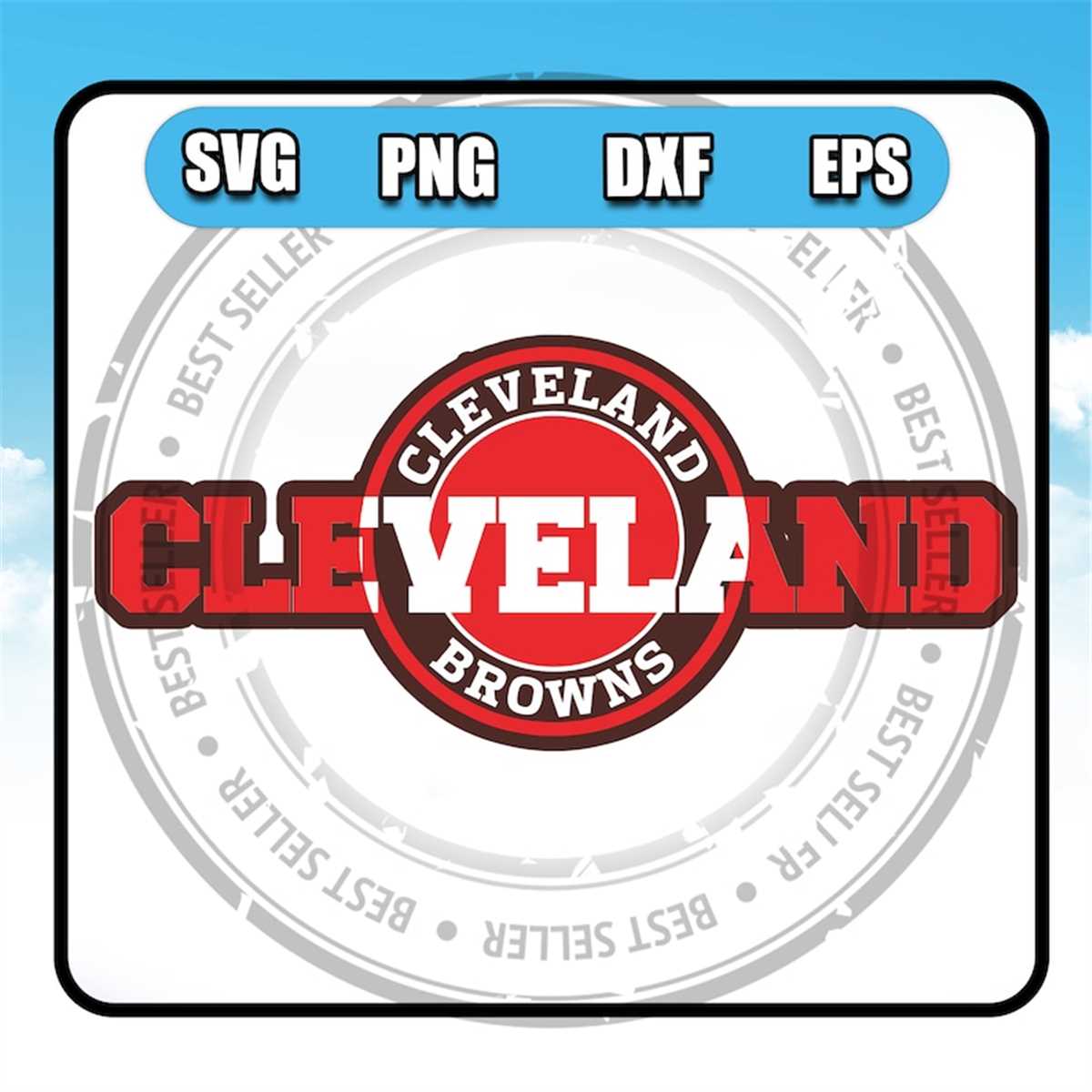 Cleveland Brownss SVG Vector File, Football Team Svg, Browns | Inspire ...