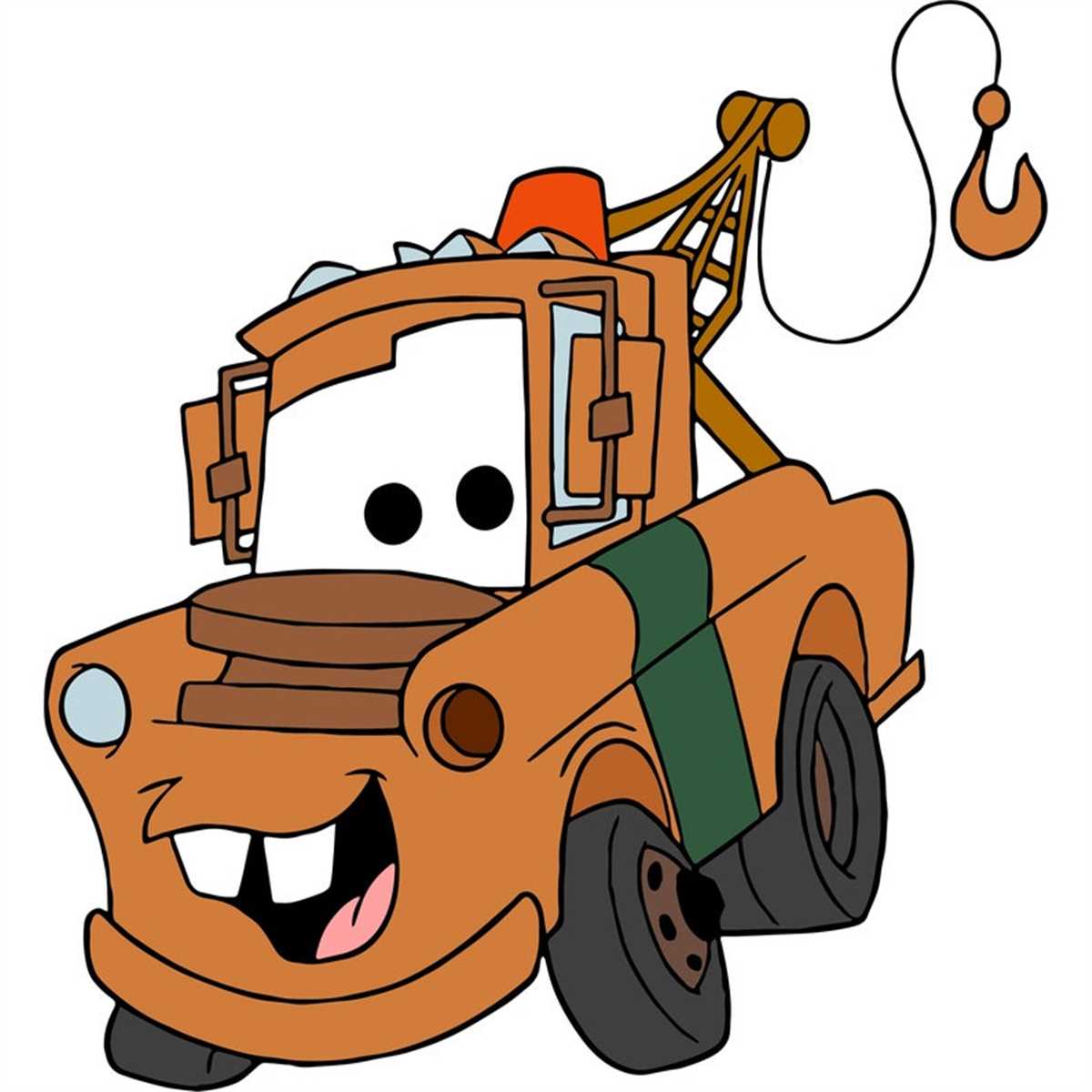 QualityPerfectionUS Digital Download - Cars Tow Mater - PNG, - Inspire ...