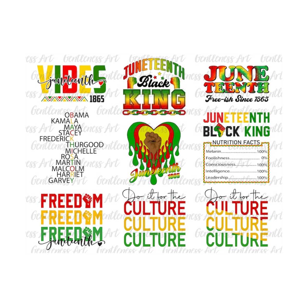 Juneteenth Svg Bundle, Juneteenth Svg For Cricut, Juneteenth - Inspire ...
