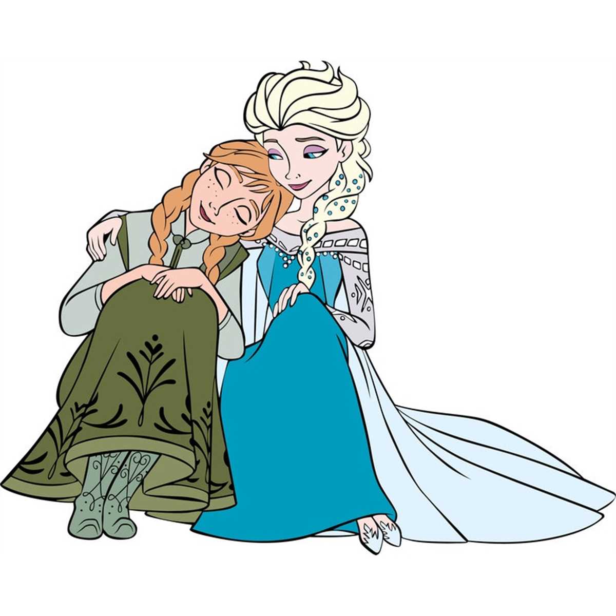 QualityPerfectionUS Digital Download - Elsa & Anna Frozen - - Inspire ...