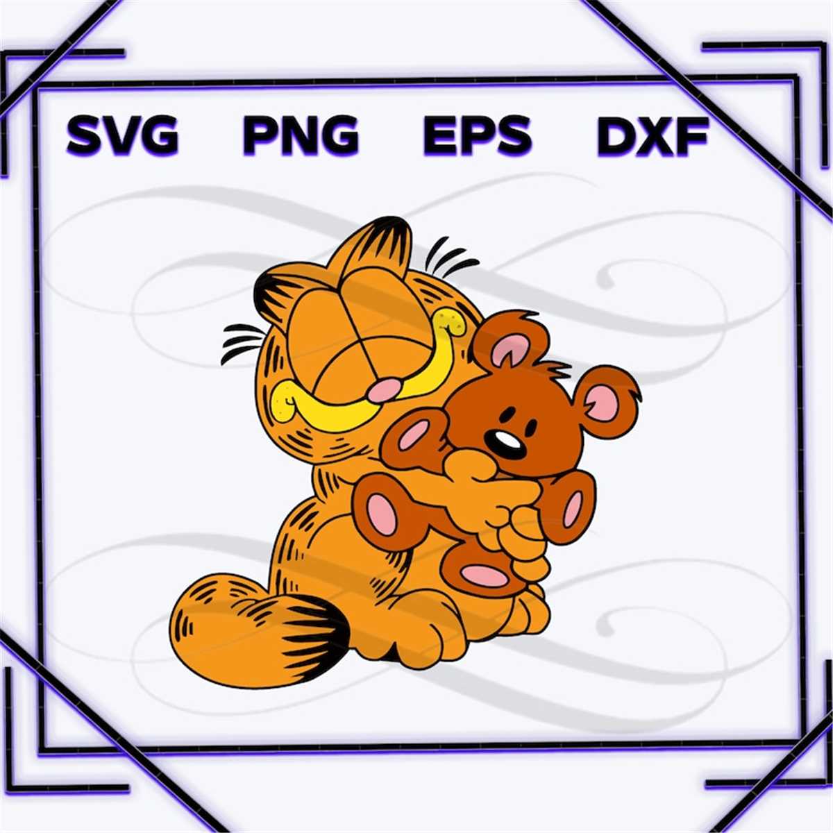 Garfield Png Pdf Svg, Cat Svg, character svg | Inspire Uplift