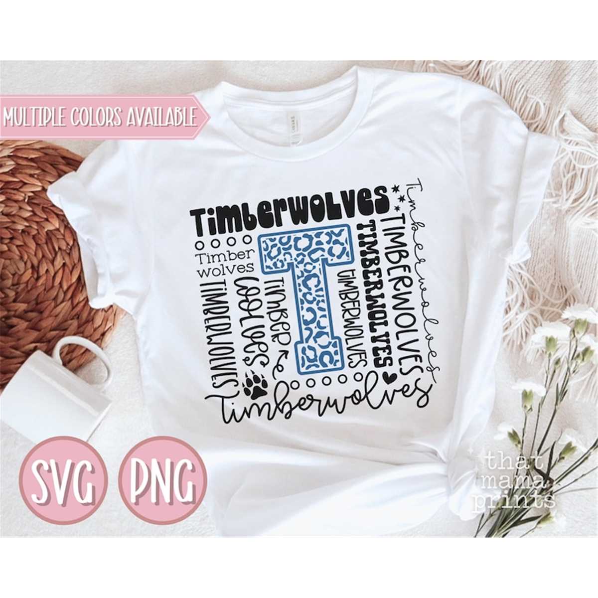 Timberwolves SVG PNG, Timberwolves Cheer Svg, Timberwolves F | Inspire ...