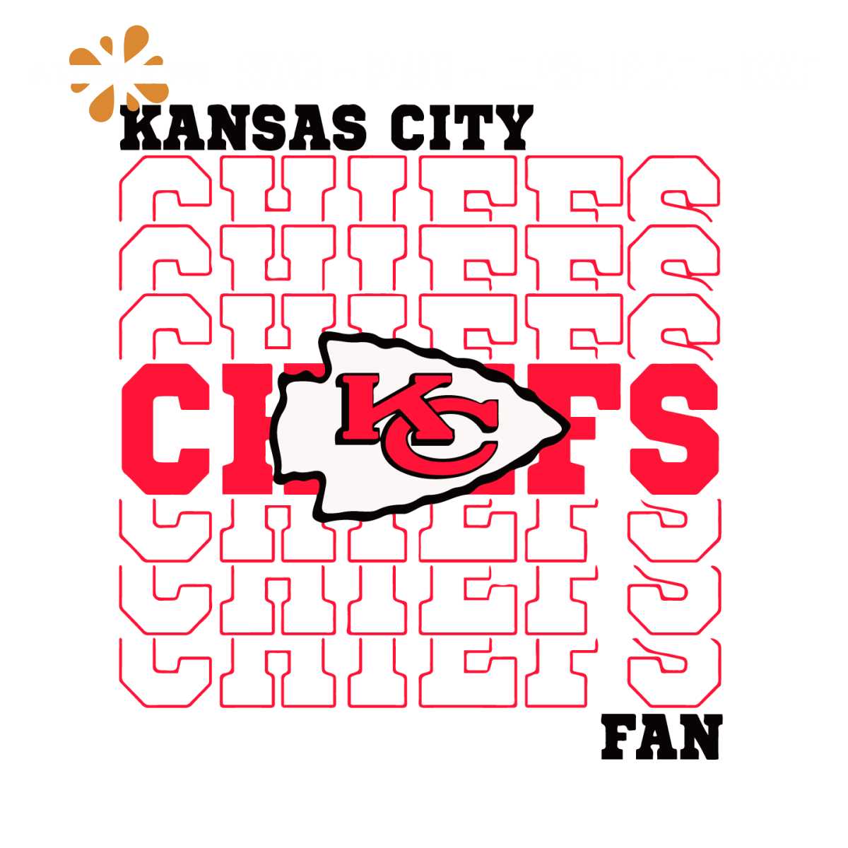 Kansas City Chiefs Fan Svg, Sport Svg, Kansas City Chiefs Sv | Inspire ...