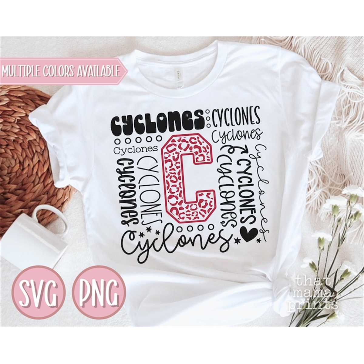 Cyclones Svg & PNG, Cyclones Typography Svg, Cyclones Cheer | Inspire ...