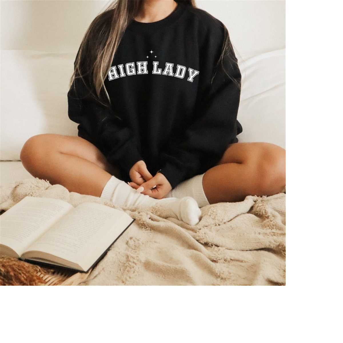 ACOTAR High Lady Night Court Sweatshirt | Rhysand Feyre Cass | Inspire ...