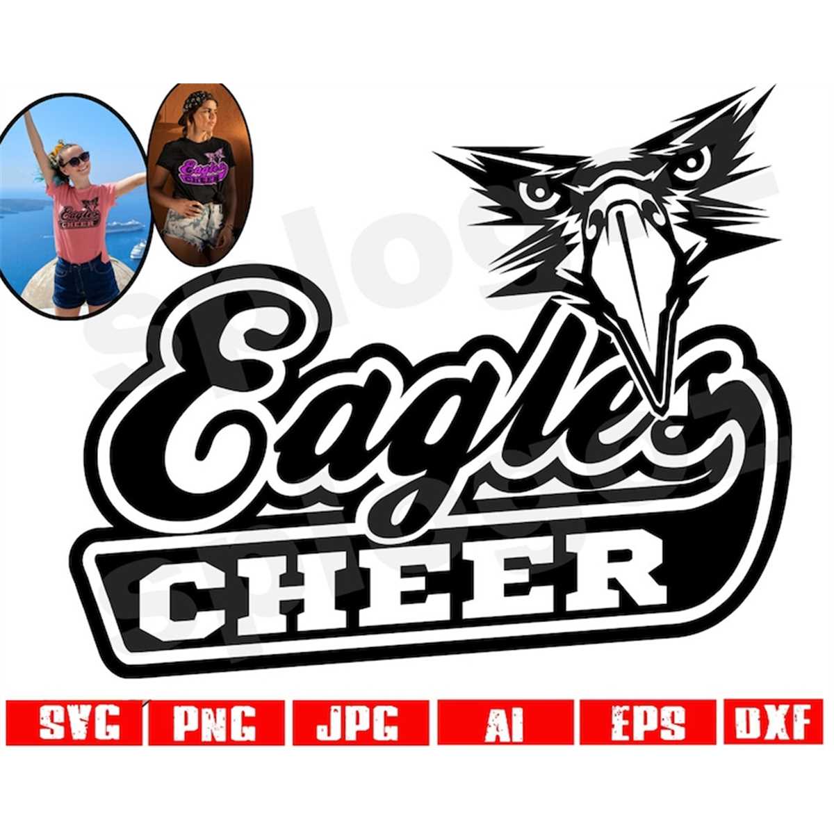 Eagles cheerleading svg Eagle cheerleading svg Eagles cheerl | Inspire ...