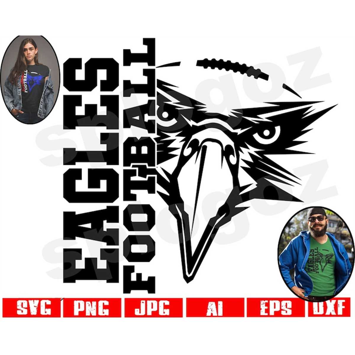 Eagles football svg Eagle football svg Eagles football png E | Inspire ...