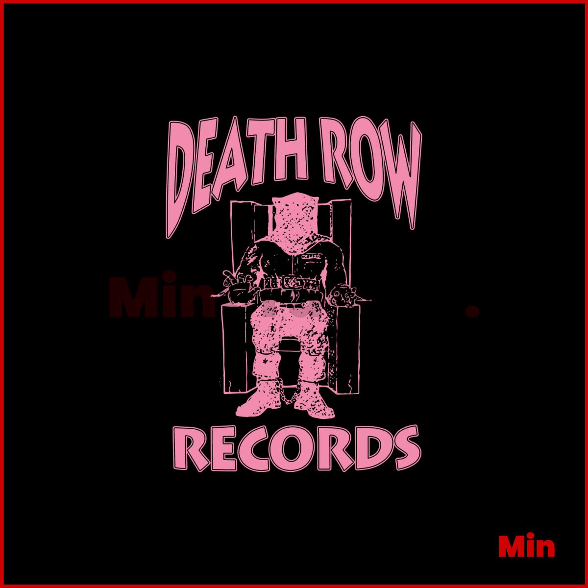 Death Row Records Pink Logo SVG Cutting Digital File | Inspire Uplift