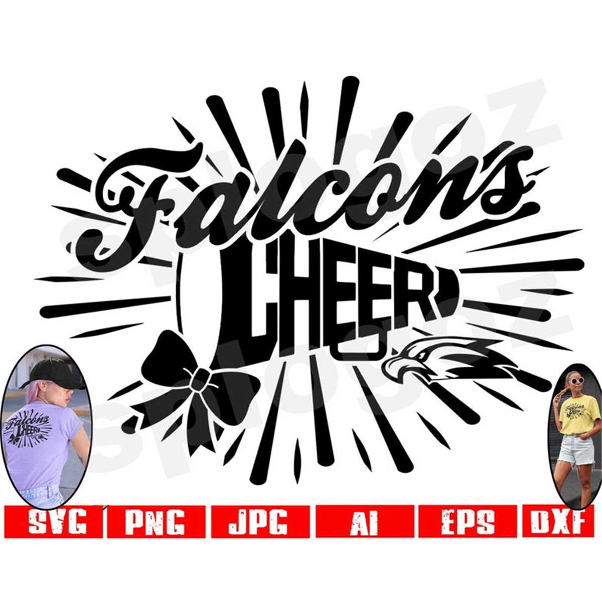 Falcons cheer svg Falcon cheer svg Falcons cheer png Falcons | Inspire ...