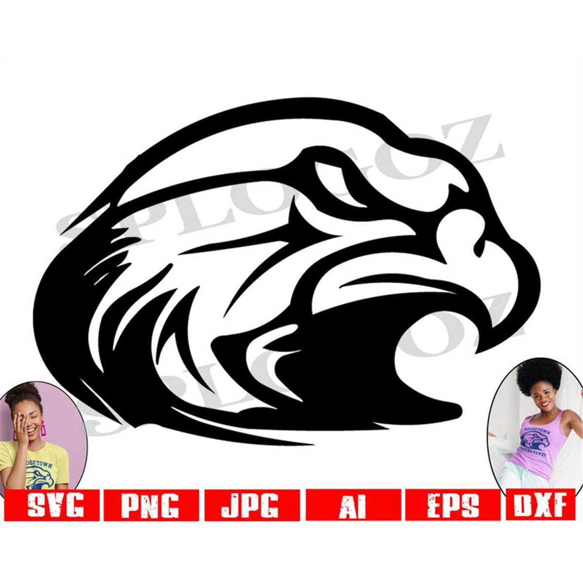 Hawks svg, Hawk svg mascot, Hawk SVG Digital Download, SVG C | Inspire ...