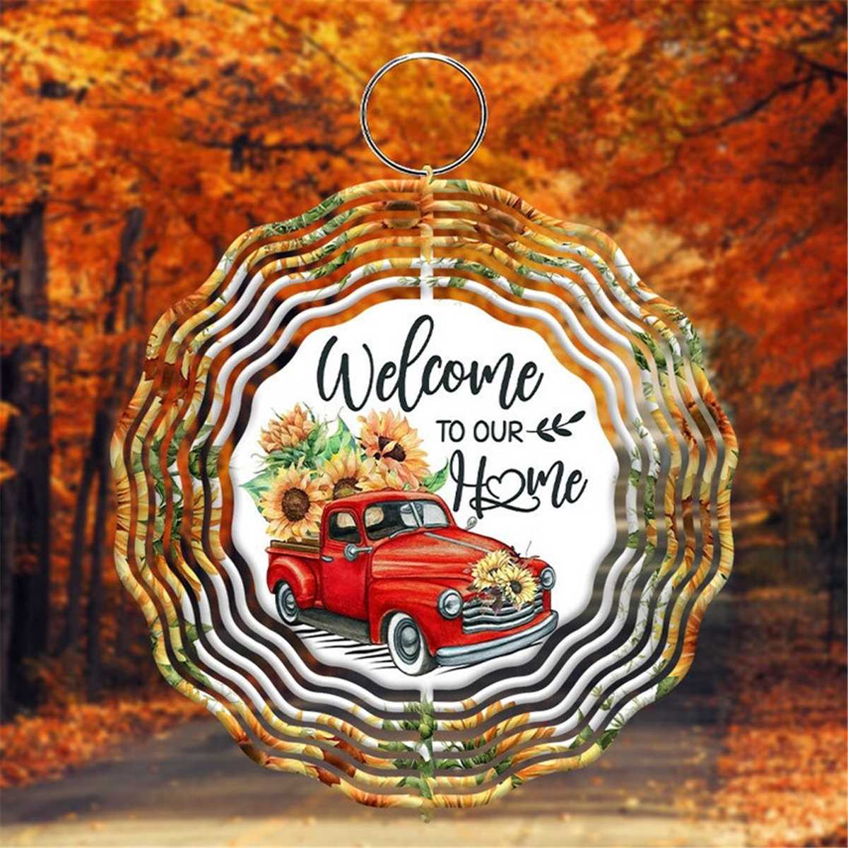 Welcome To Our Home Wind Spinner PNG File, Hanging Wind Spin | Inspire ...