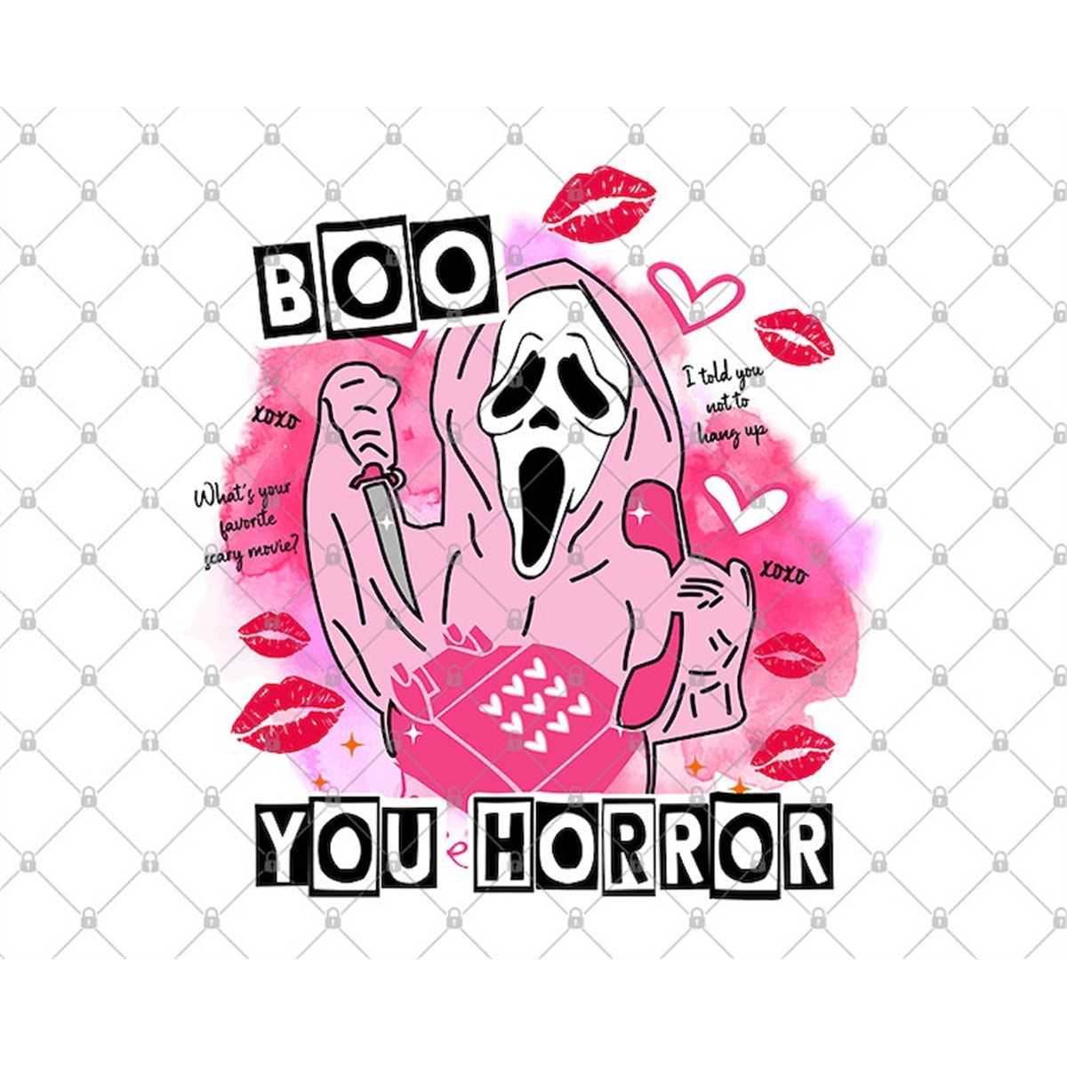 Boo you horror Png, Pink Ghost Png, Halloween png, Horror Ch - Inspire ...