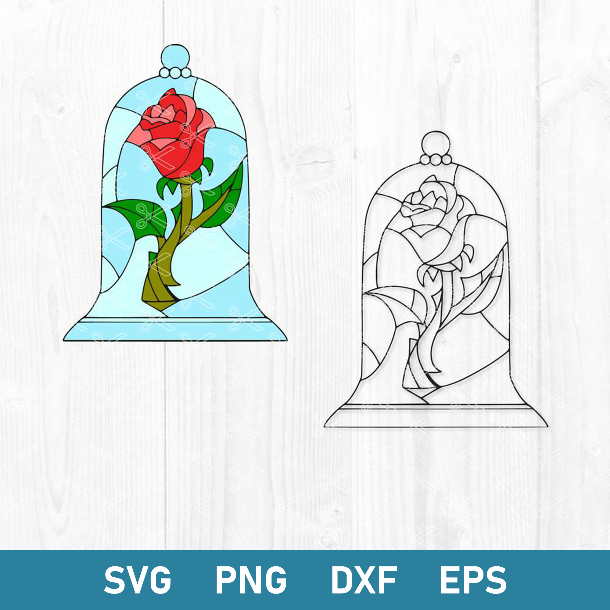 Beauty And The Best Rose Svg, Enchanted Rose Svg, Belle Rose | Inspire ...