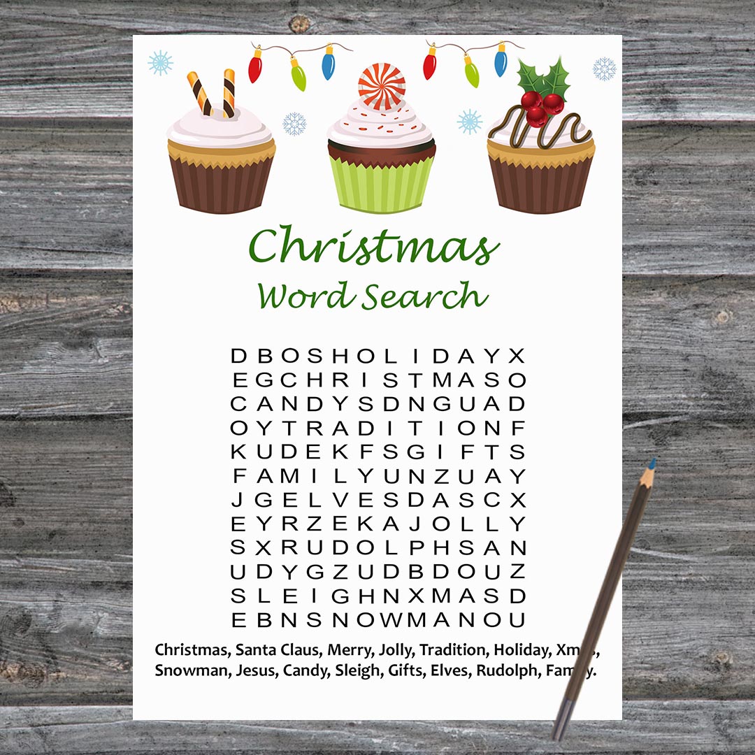 Christmas party games,Christmas Word Search Game Printable,C | Inspire ...