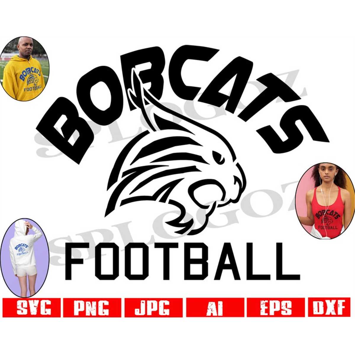 Bobcats football svg, Bobcat football, Bobcats svg, Bobcat s | Inspire ...