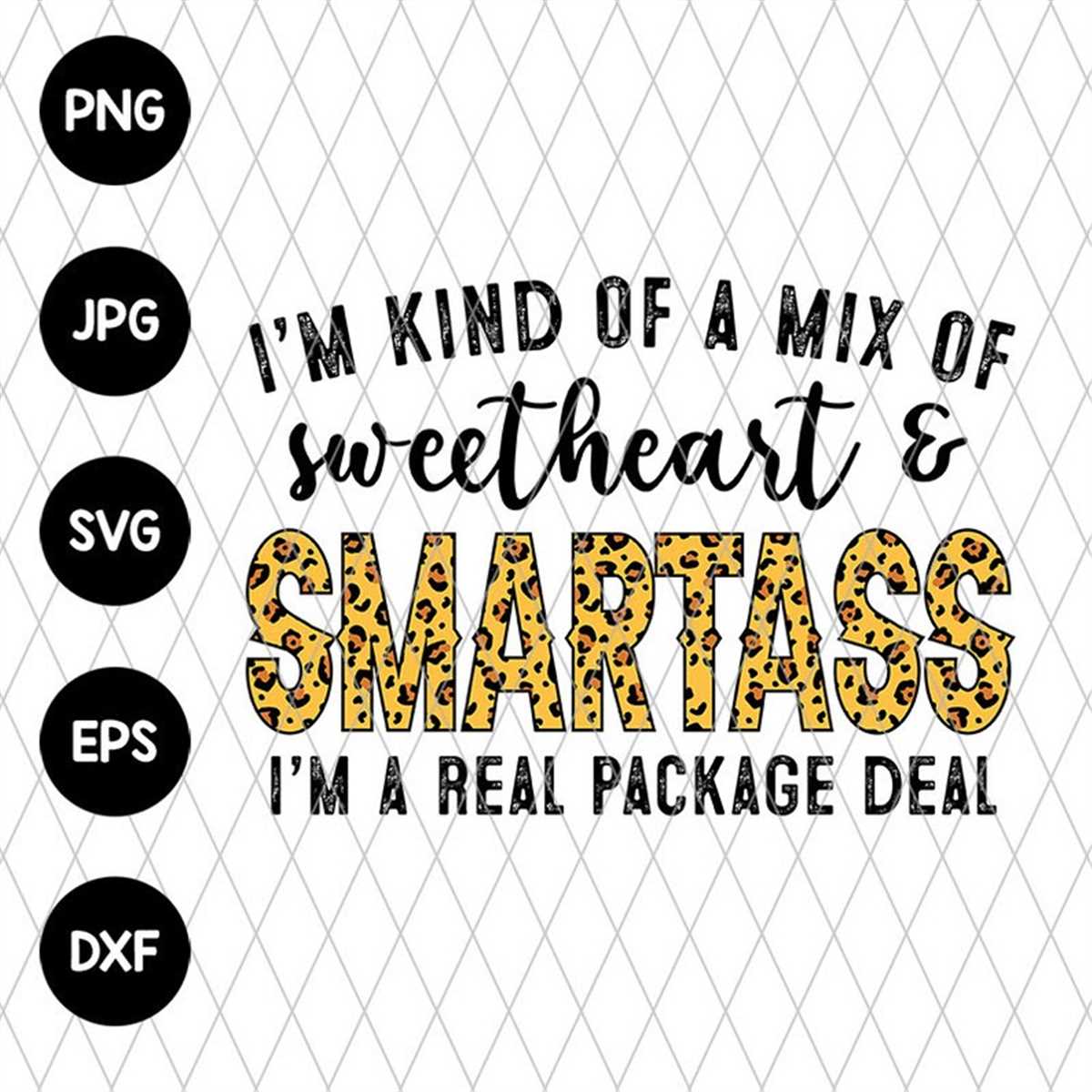 Mix of Sweatheart & Smart Svg file, Svg Files For Cricut, 24 | Inspire ...