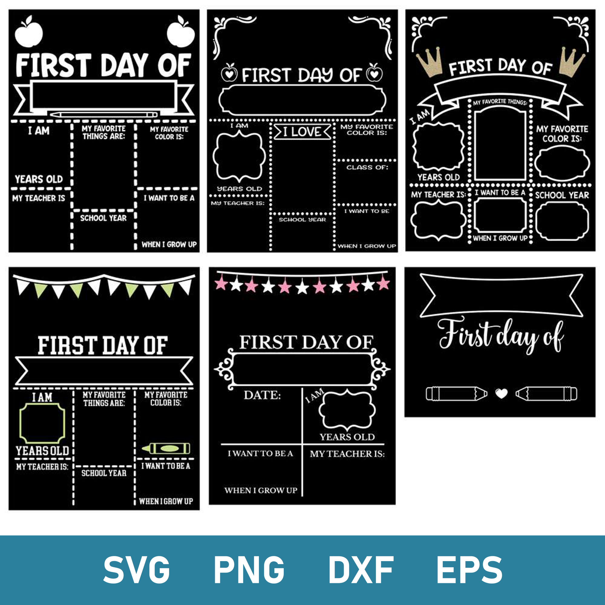 First Day And Last Day Bundle Svg, First Last Day Svg, First | Inspire ...