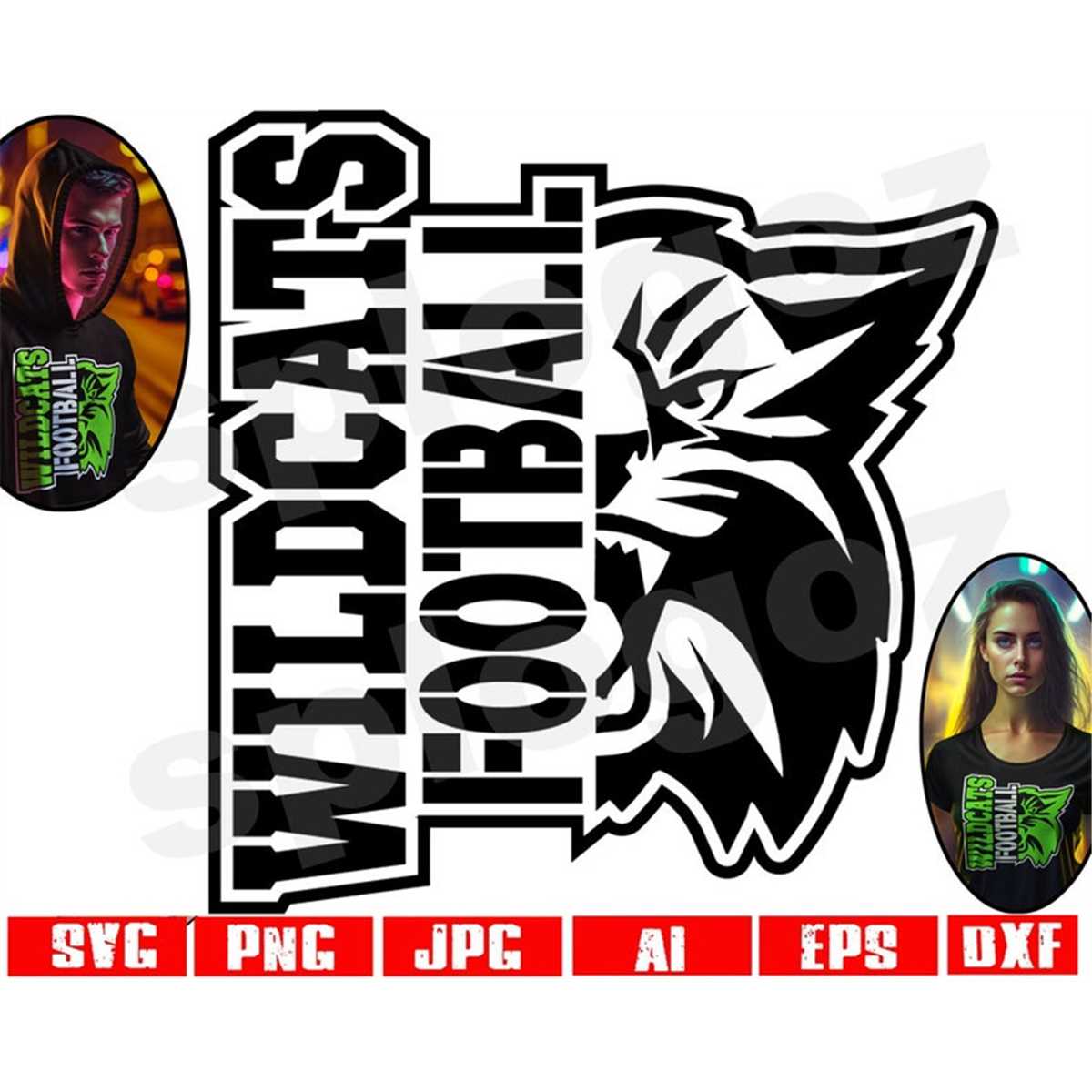 Wildcats football svg Wildcat football svg Wildcats football | Inspire ...