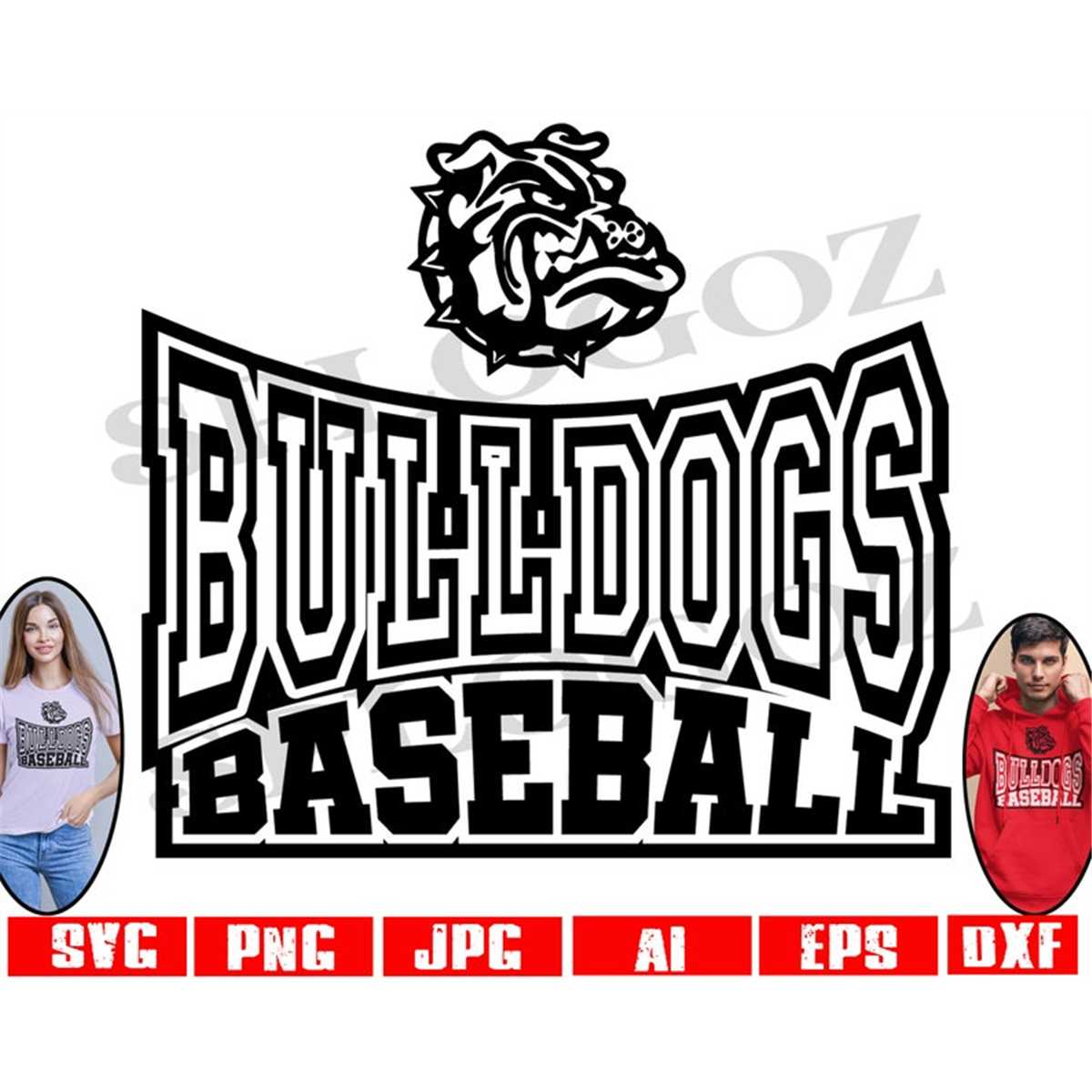Bulldogs baseball svg, Bulldog baseball svg, Bulldog svg, Bu | Inspire ...