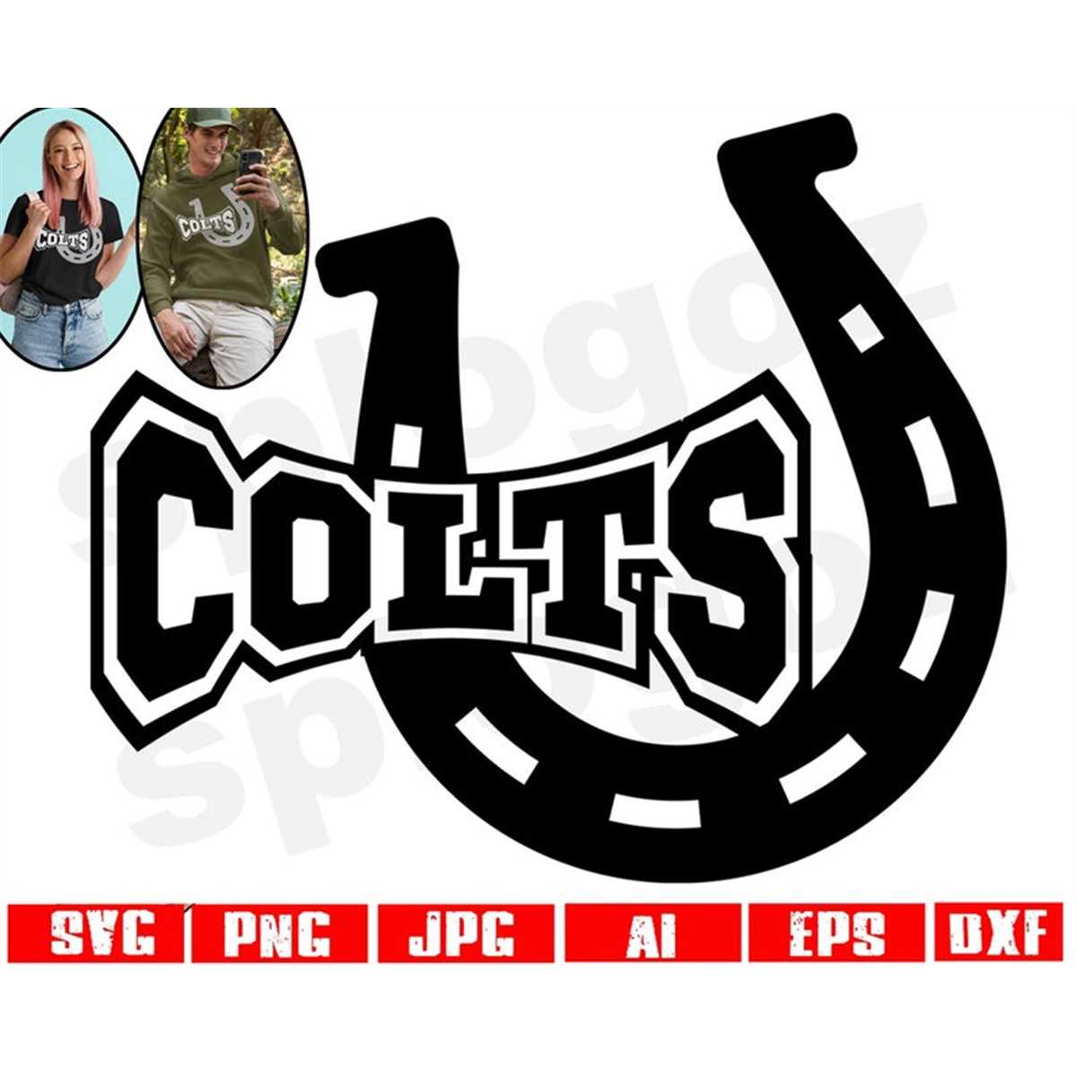 Colts svg Colt svg Colts png Colts mascot png School spirit | Inspire ...