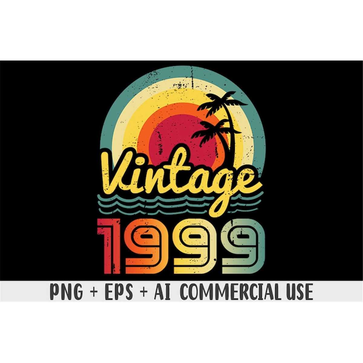 Vintage 1999 PNG Sublimation designs for shirts Circle sunse | Inspire ...