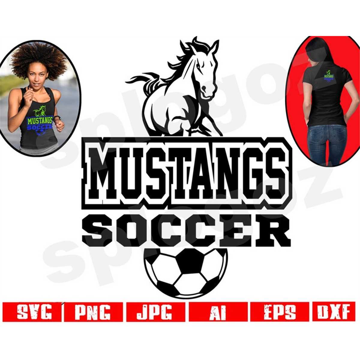 Mustangs soccer svg Mustang soccer svg Mustangs soccer png M | Inspire ...