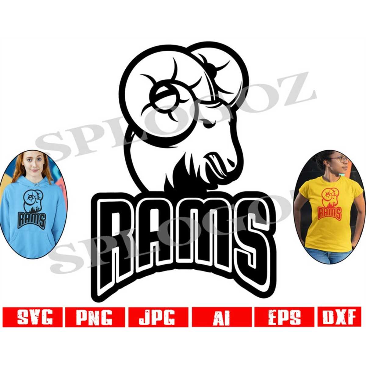 Rams svg, Ram svg, Rams png, Ram png Digital Cut File, Scho | Inspire ...