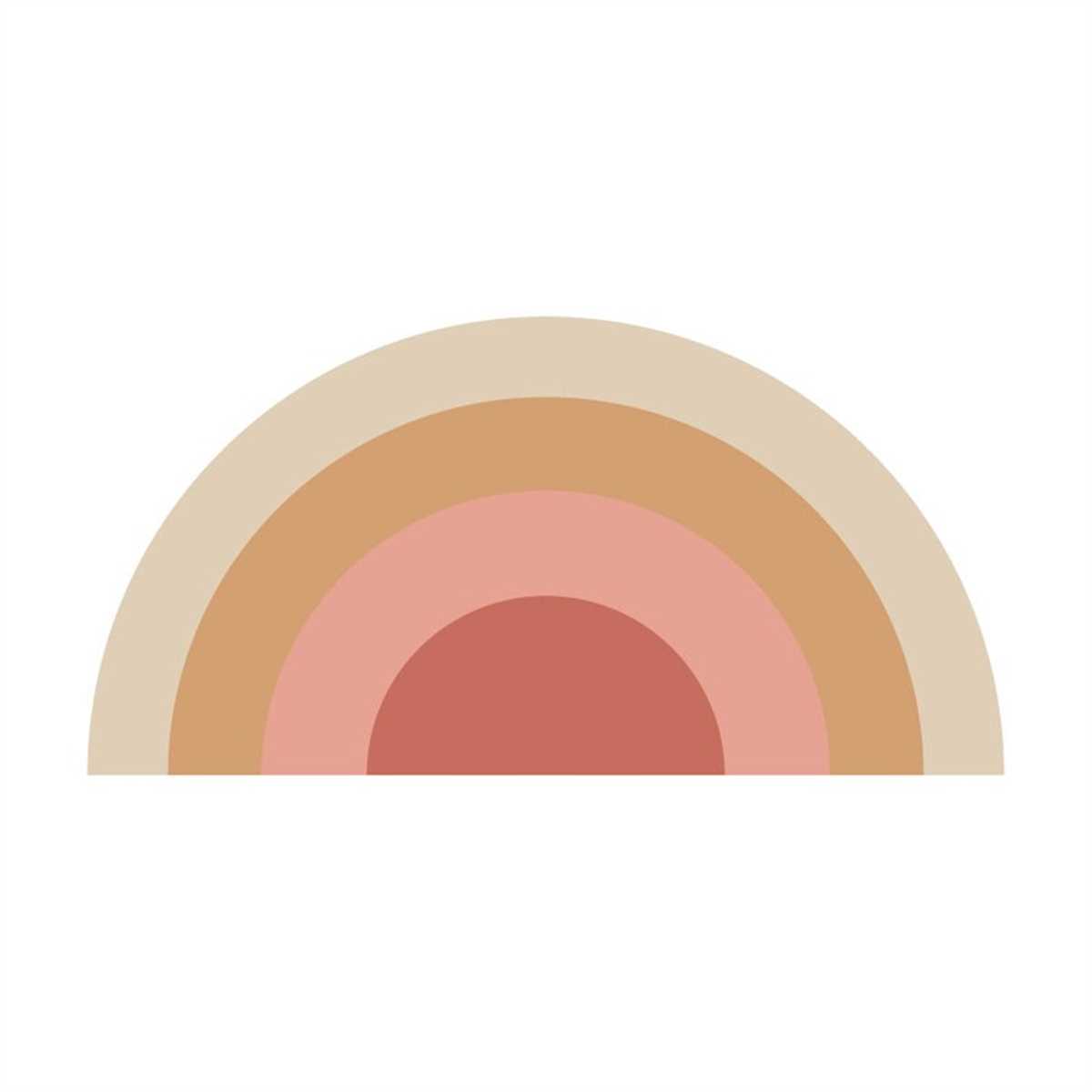 Boho Rainbow SVG Cut File, Boho Colored Hand Drawn Rainbow S | Inspire ...