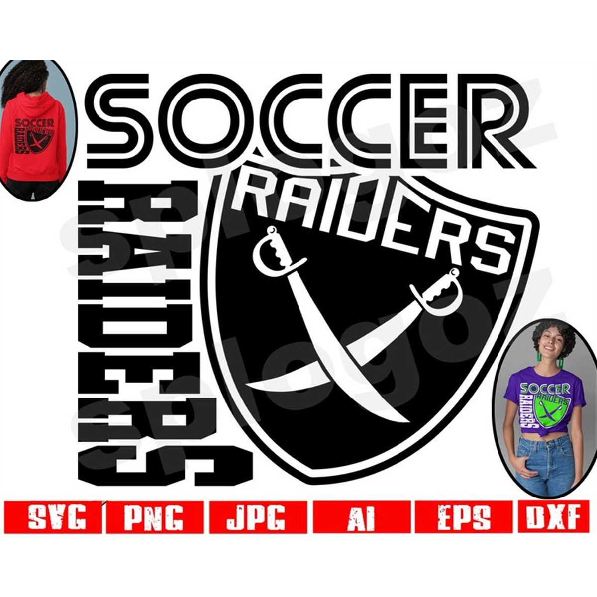 Raiders soccer svg Raider soccer svg Raiders soccer svg Raid | Inspire ...
