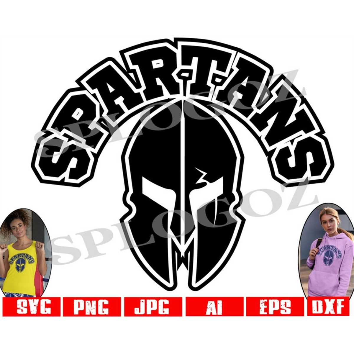 Spartans svg, Spartan svg, Spartans mascot logo, School Spir - Inspire ...