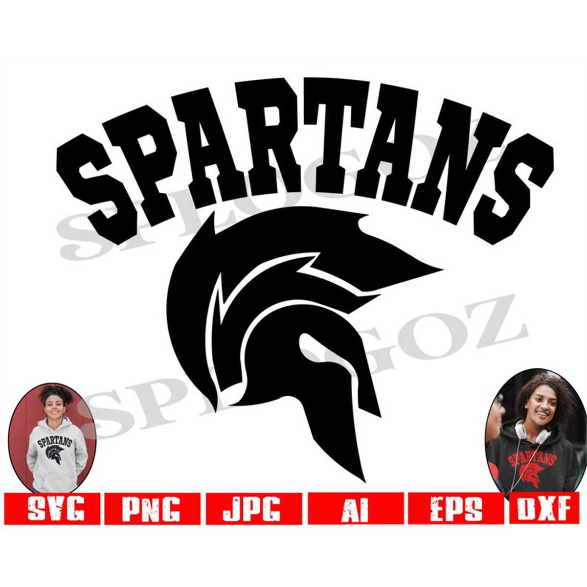 Spartans svg, Spartan svg, Spartons mascot logo, School Spir - Inspire ...