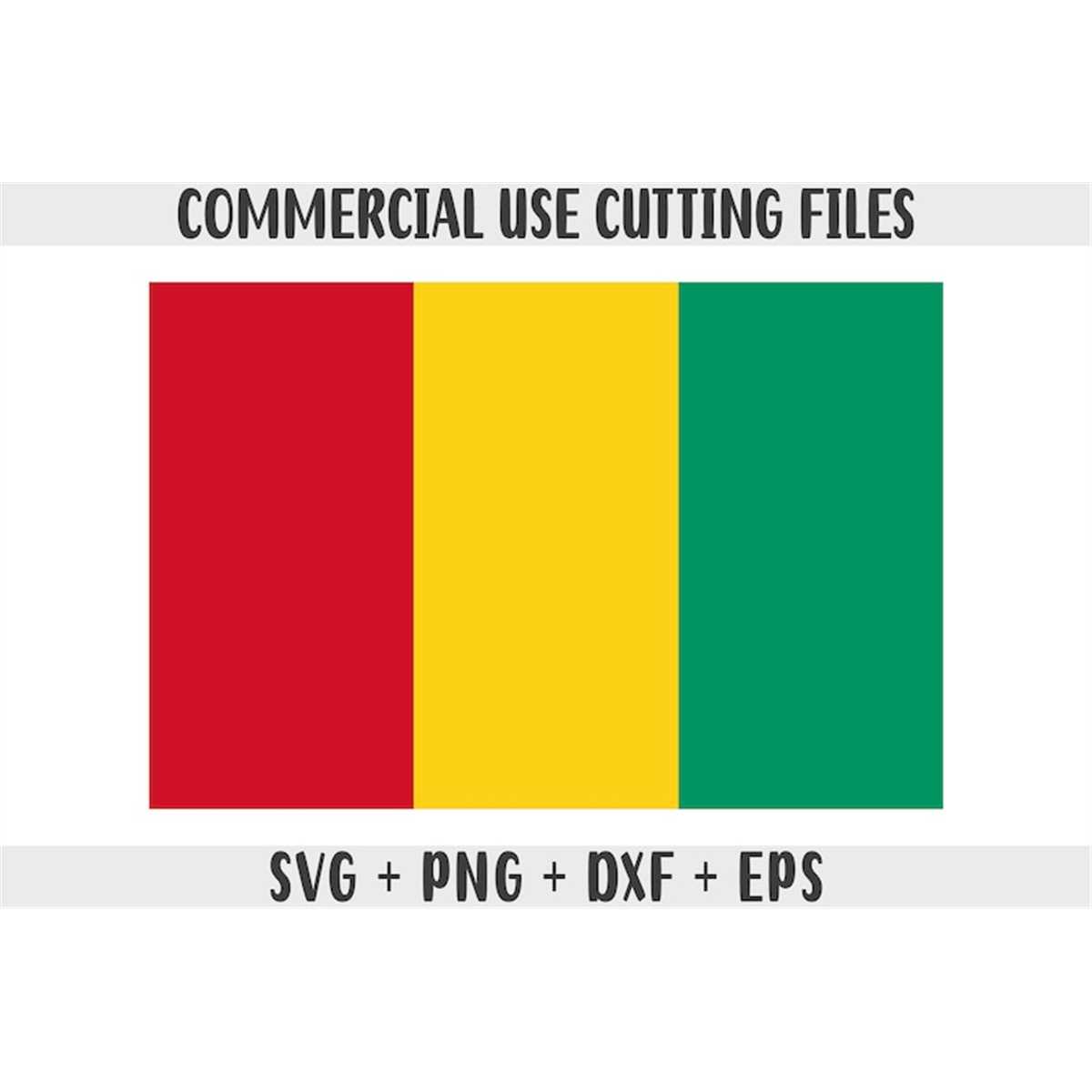 Guinea flag SVG Original colors, Guinea Flag Png, Commercial | Inspire ...