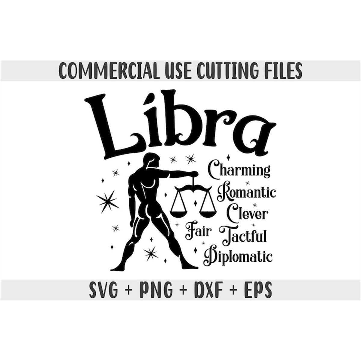 Libra SVG, Zodiac SVG, Zodiac Signs Clipart SVG, Gift For Li - Inspire ...